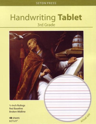 Seton Handwriting Tablet Grade 3 – Blue Mantle